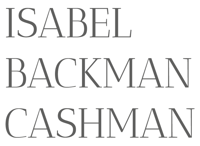 Isabel Backman Cashman | Art - Isabel Backman Cashman | Art